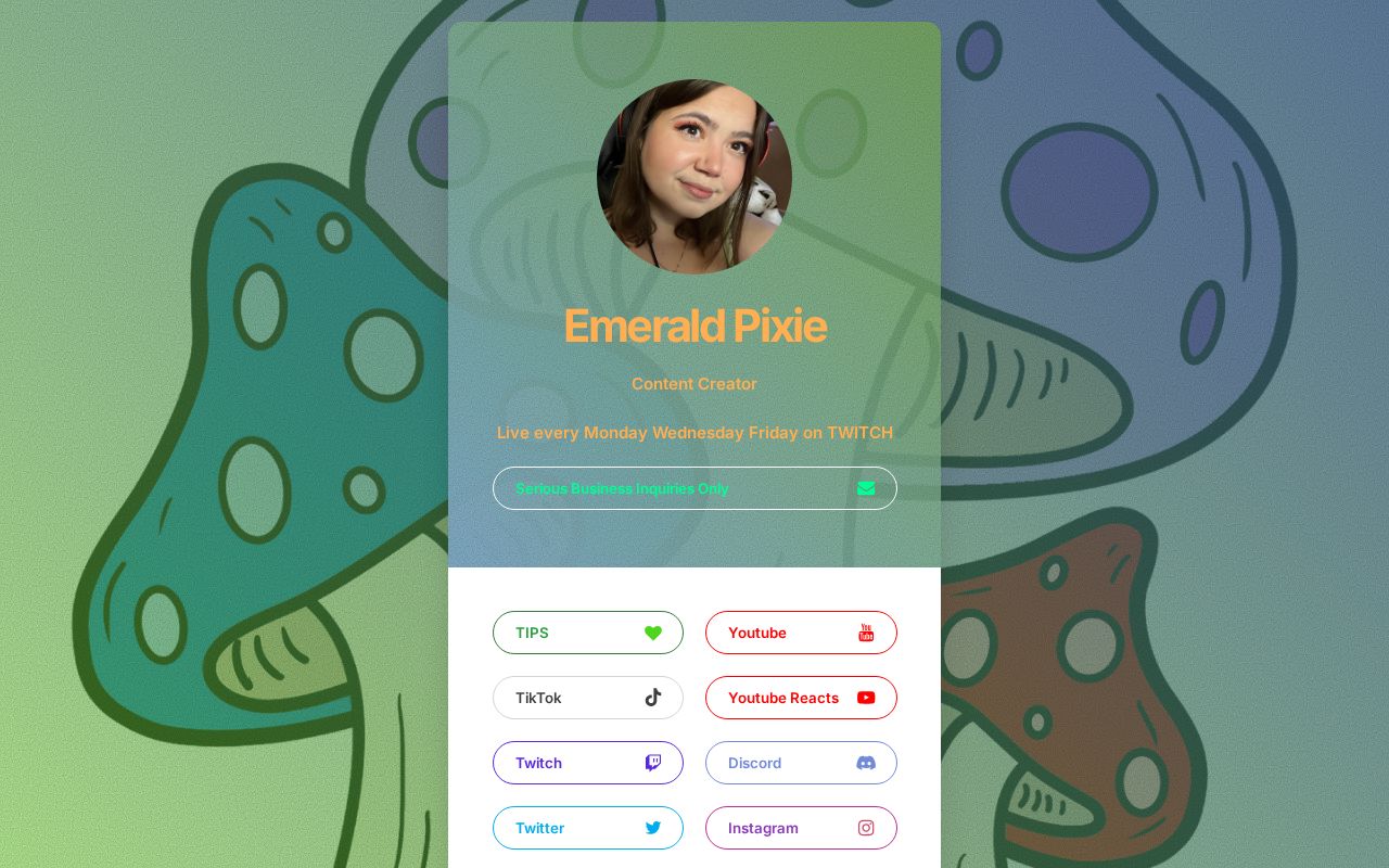 Emerald Pixie's Links